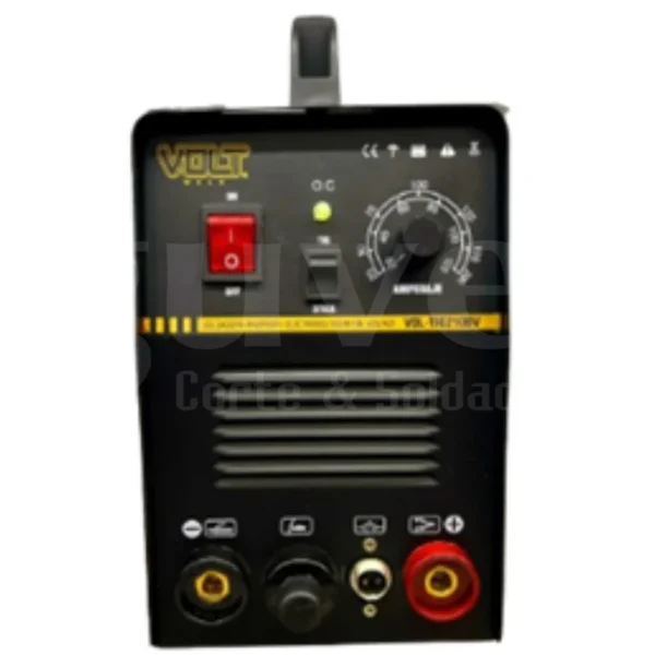 Soldadora Inversora VOL-TIG210BV | TIG HF & Electrodo | Bi-Voltaje